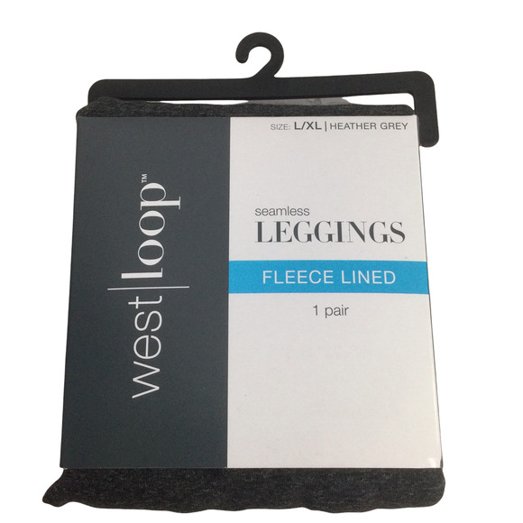 west loop | Pants & Jumpsuits | Nwt West Loop Heather Grey Fleece Lined ...